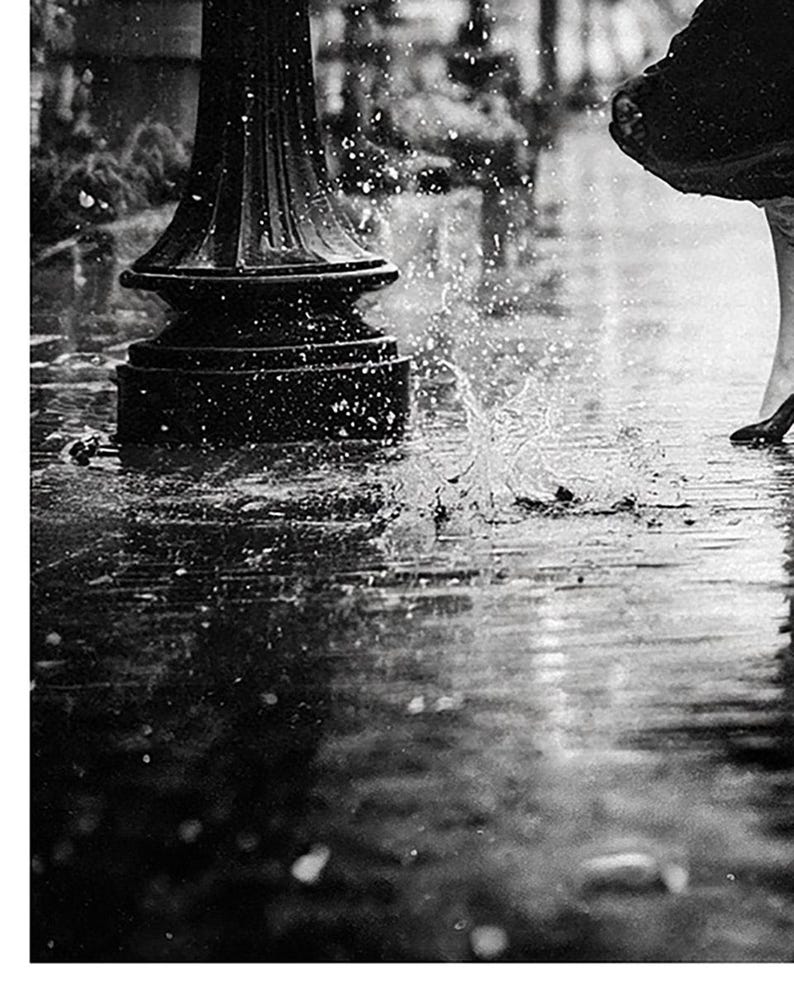 Woman Splashing Photo Print Photograph, Classic Vintage Art Print Photo ...
