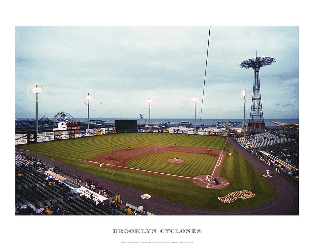 Baseball Stadium Brooklyn Cyclones Major League MLB Photo Print Vintage ...