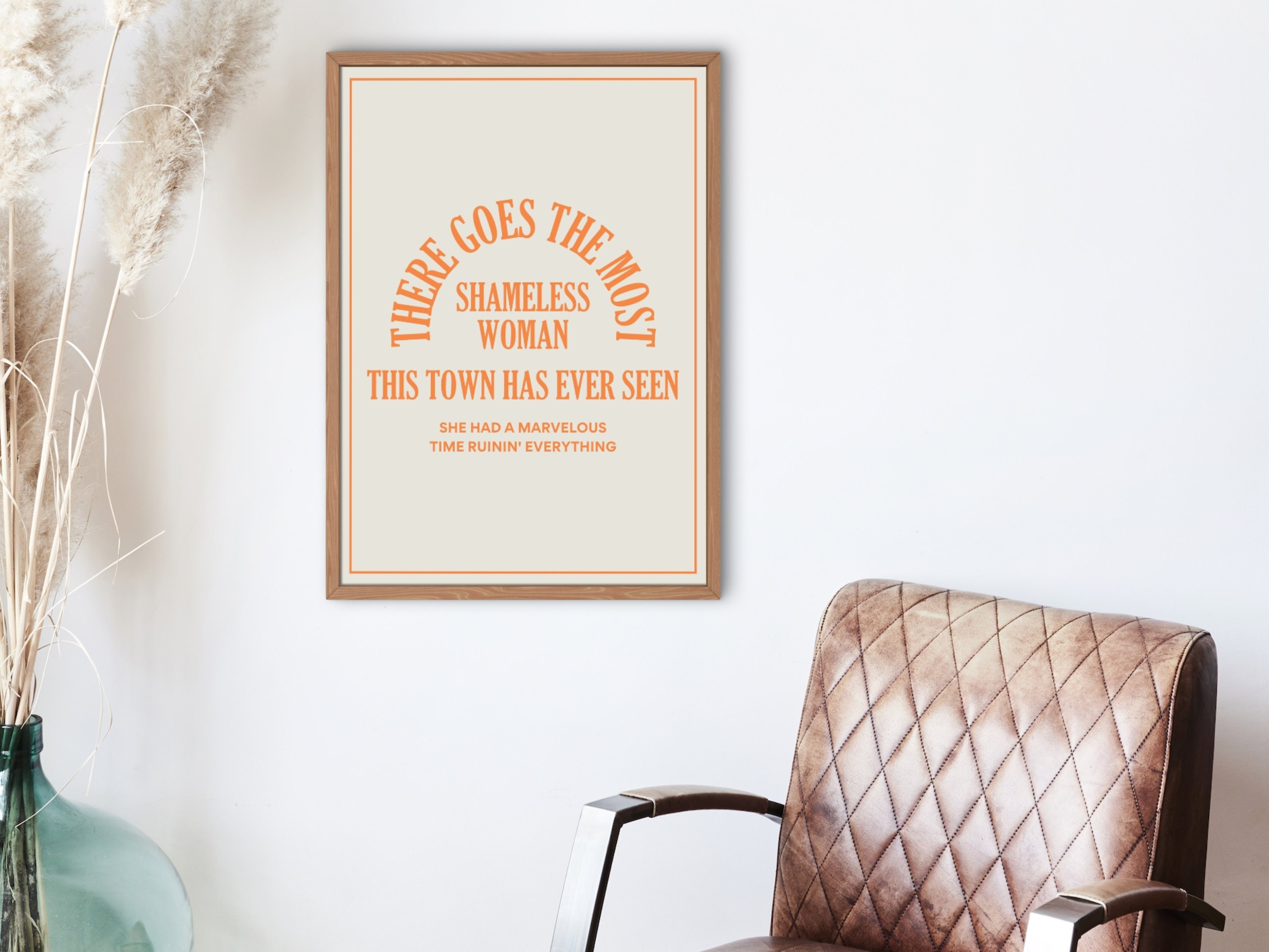 Taylor Swift Lyrics Poster Prints Modern Minimalist Wall Art Digital ...