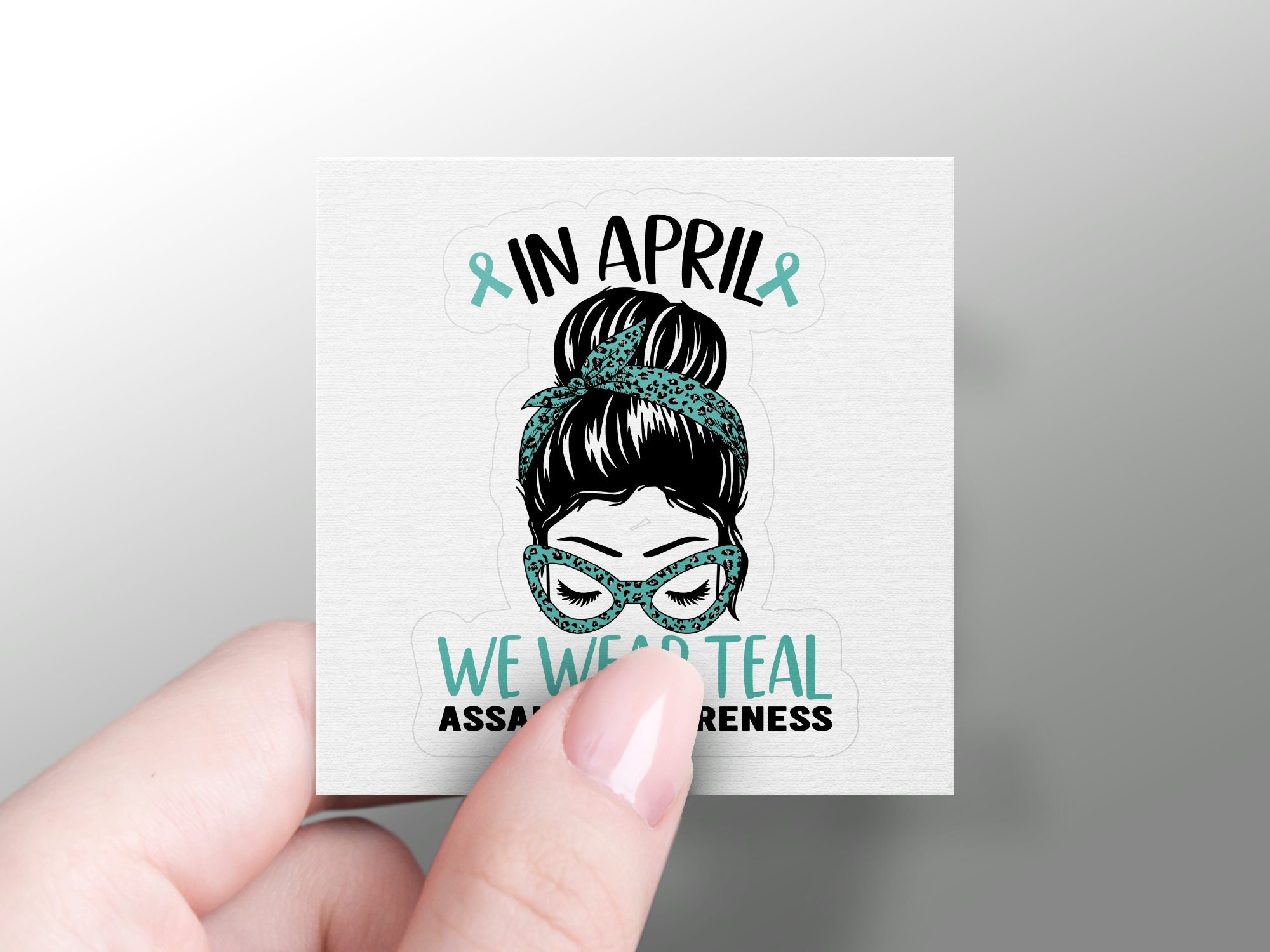 Sexual Assault Stickers, Awareness Gifts, Sexual Abused Decal, Teal ... Sexual Assault Stickers, Awareness Gifts, Sexual Abused Decal, Teal ...