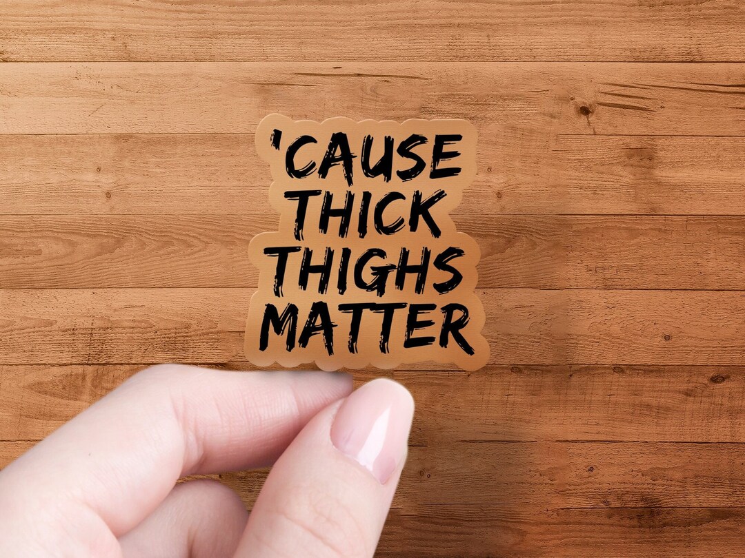 Cause Thick Thighs Matter Exercise Shirt, Funny Workout Shirt. Fitness ...