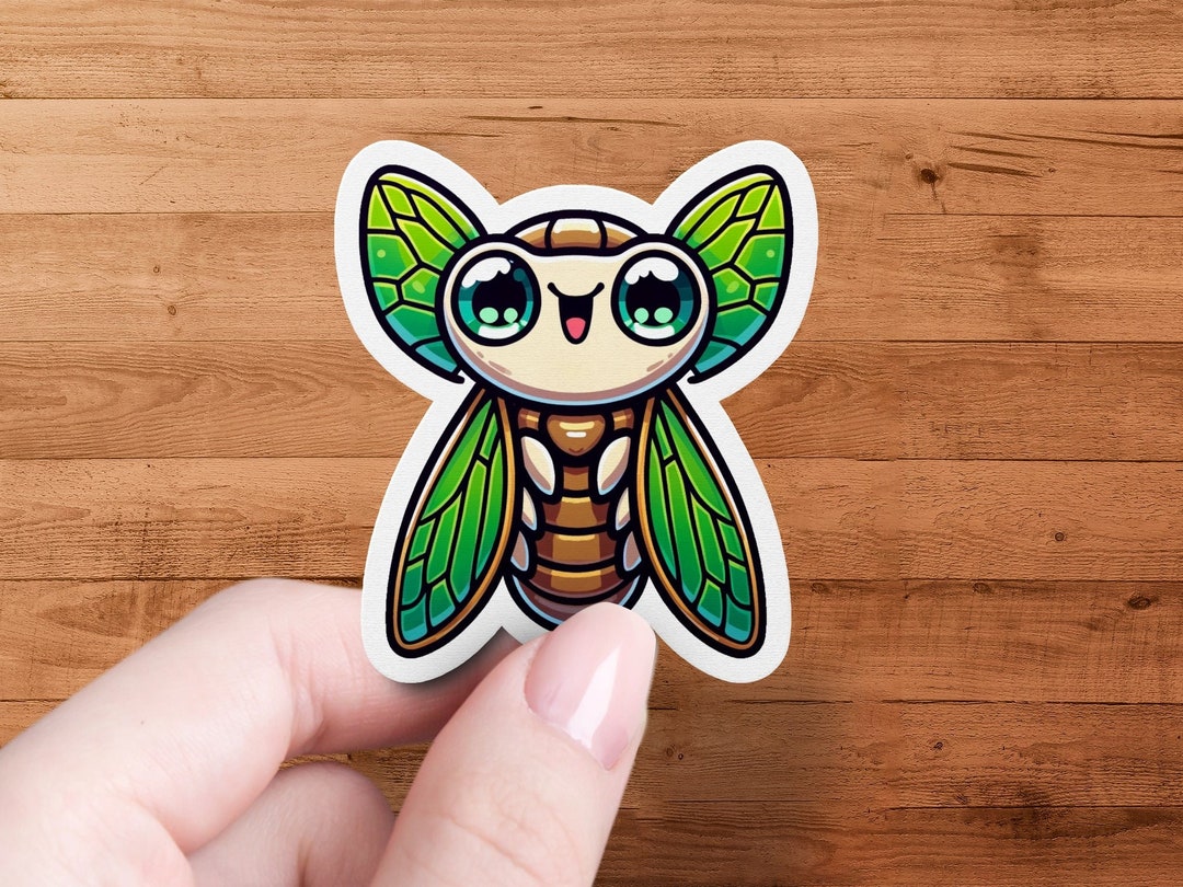 Cicada Sticker, 2024 Cicada Decal, the Horrors Persist Sticker, Year of ...