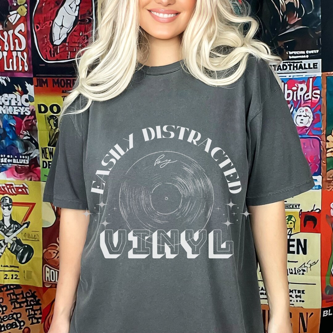 T-shirt for Record Lover Funny T Shirt for Music Lover Gift for Record ...