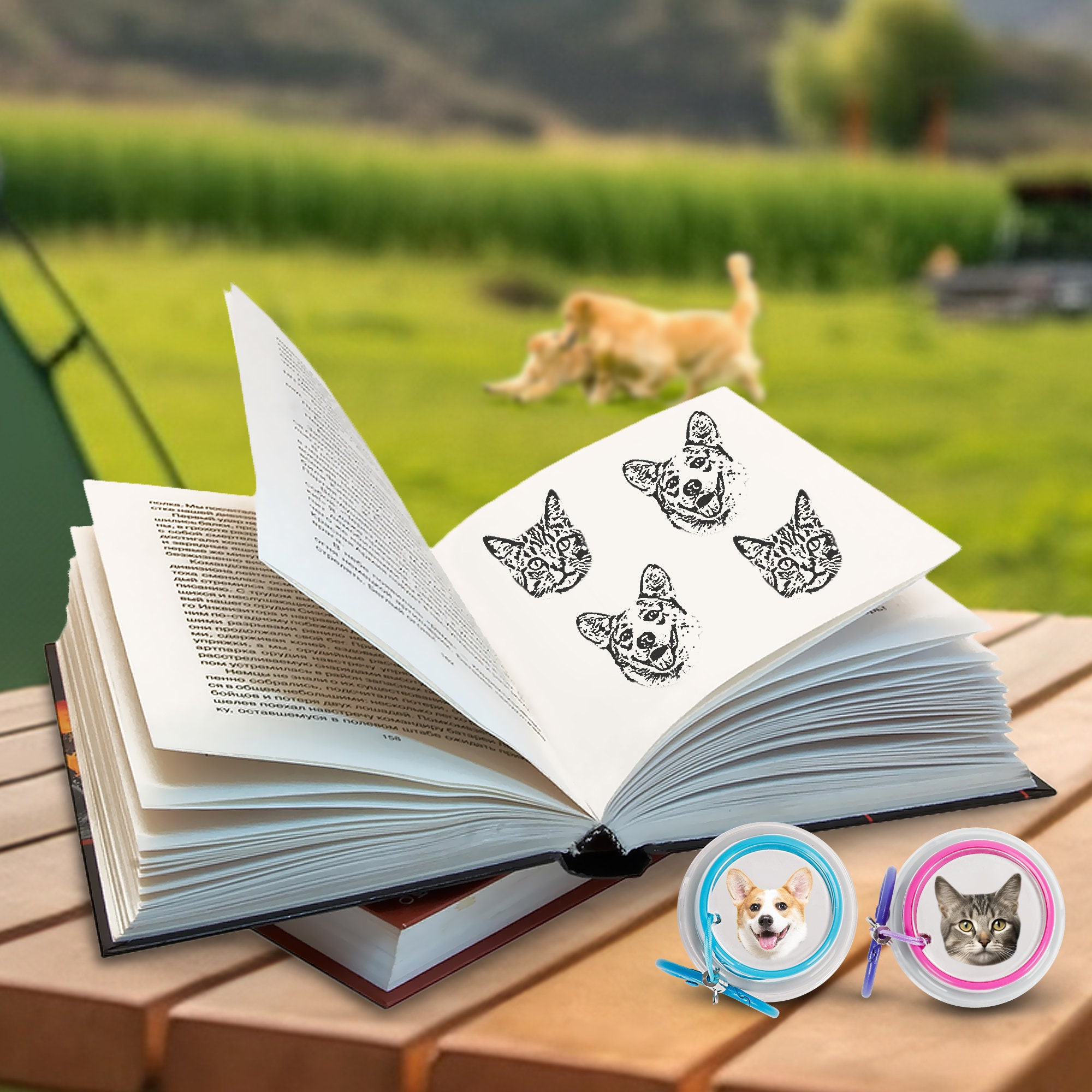 Custom Pet Stamp,custom Dog Stamp, Customized Pet Portrait Stamp，pet ...