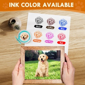 Custom Pet Stamp,custom Dog Stamp, Customized Pet Portrait Stamp，pet ...