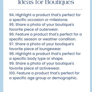 100 Engaging Social Media Post Ideas for Fashion Retailers Boutiques ...