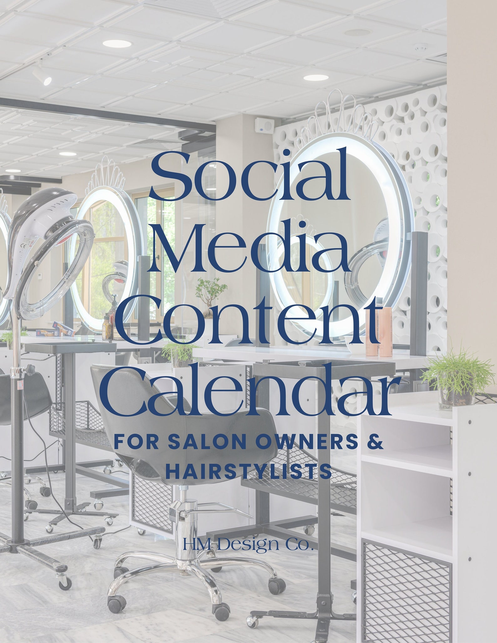 Salon Success Social Media Calendar for Hairstylists and Salon Owners ...