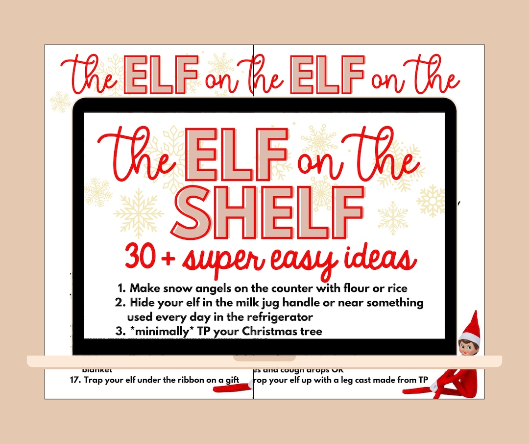 30+ Christmas Elf Ideas | Printable File, Digital Download | Minimal ...