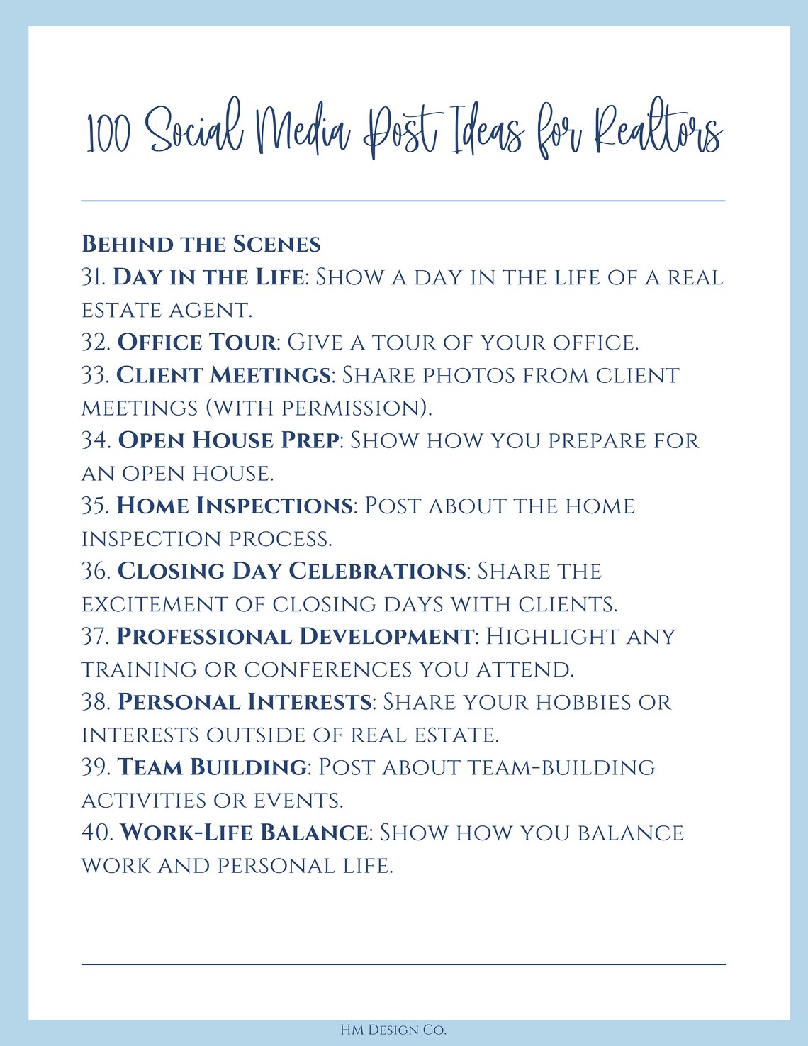 100 Social Media Posts for Real Estate Agents Ultimate Content Creation ...