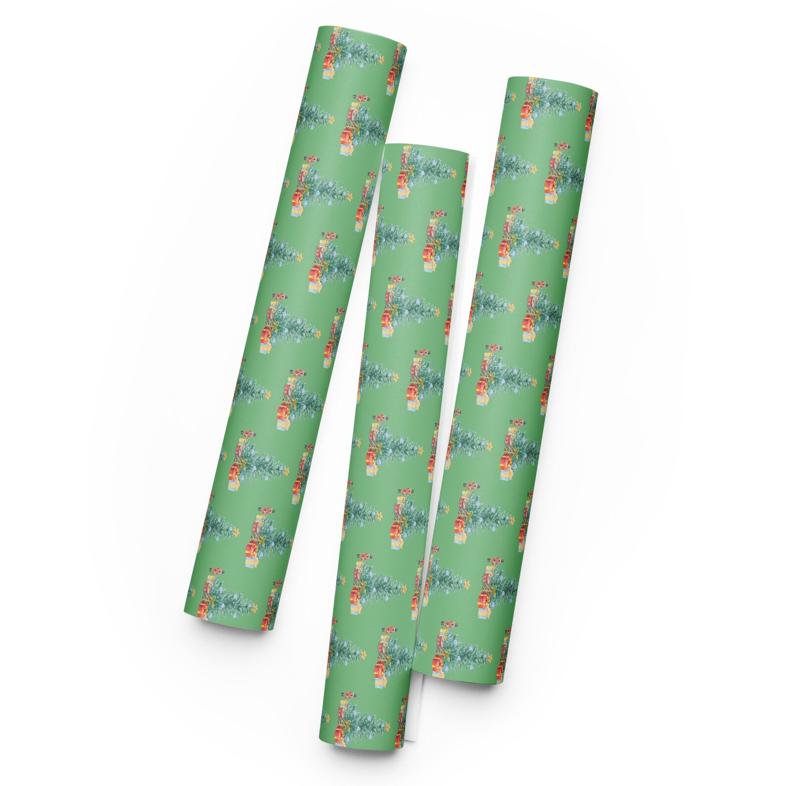 Nutcracker Christmas Wrapping Paper Sheets Green 3 Wrapping - Etsy