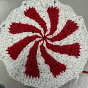 Peppermint/pinwheel Afghan - Etsy