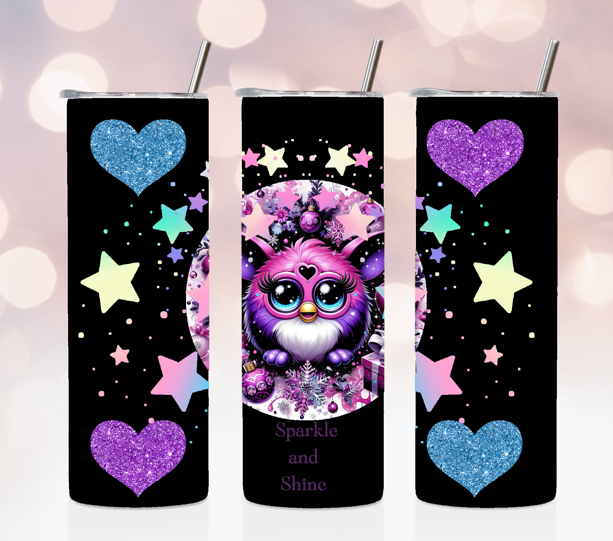 20 Oz, Tumbler, Wrap , Kids, Furby, High Resolution , Digital Download ...