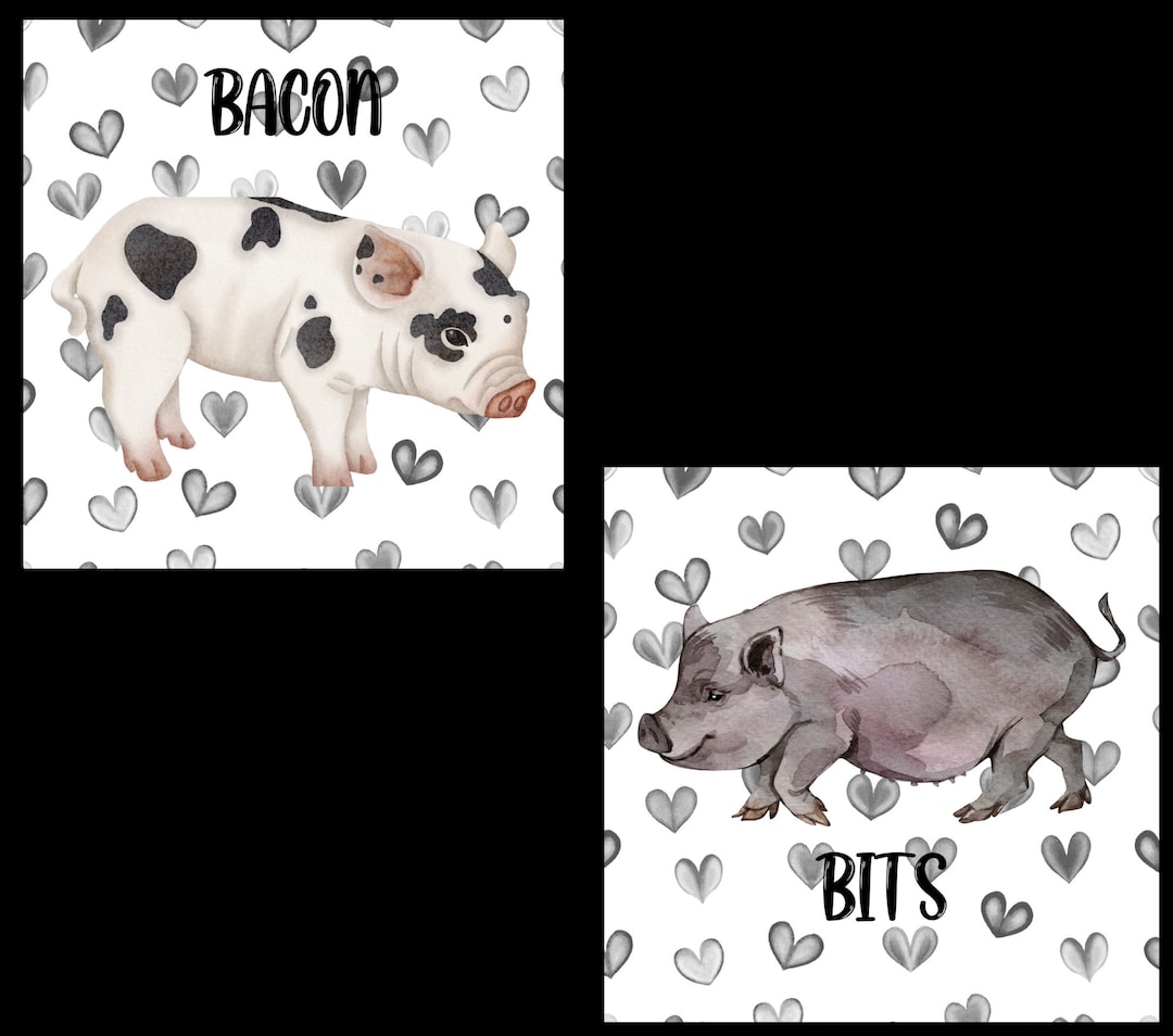 Farmhouse ,pigs , Digital Wall Art, Barn, Png, Instant Download ...