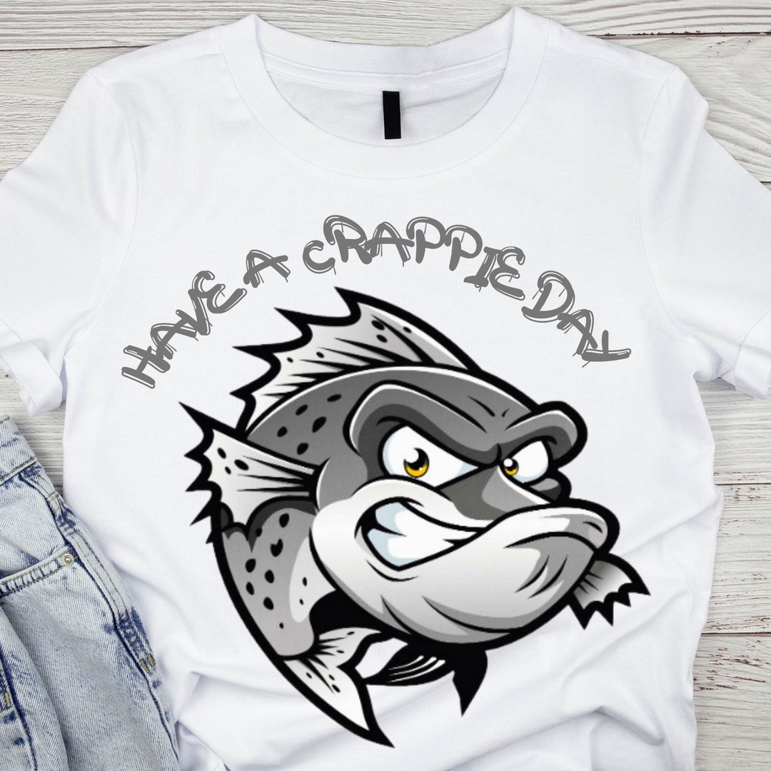 Crappie Fishing PNG Sublimation | Fish PNG | Funny Fishing Png | Png ...