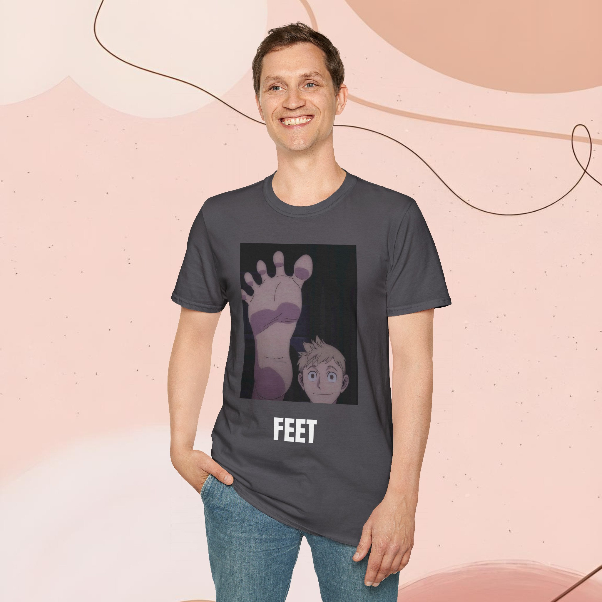 FEET | Laios Touden Dunmesh Did DM Meme Shirt Tshirt Gift Inspired - Etsy