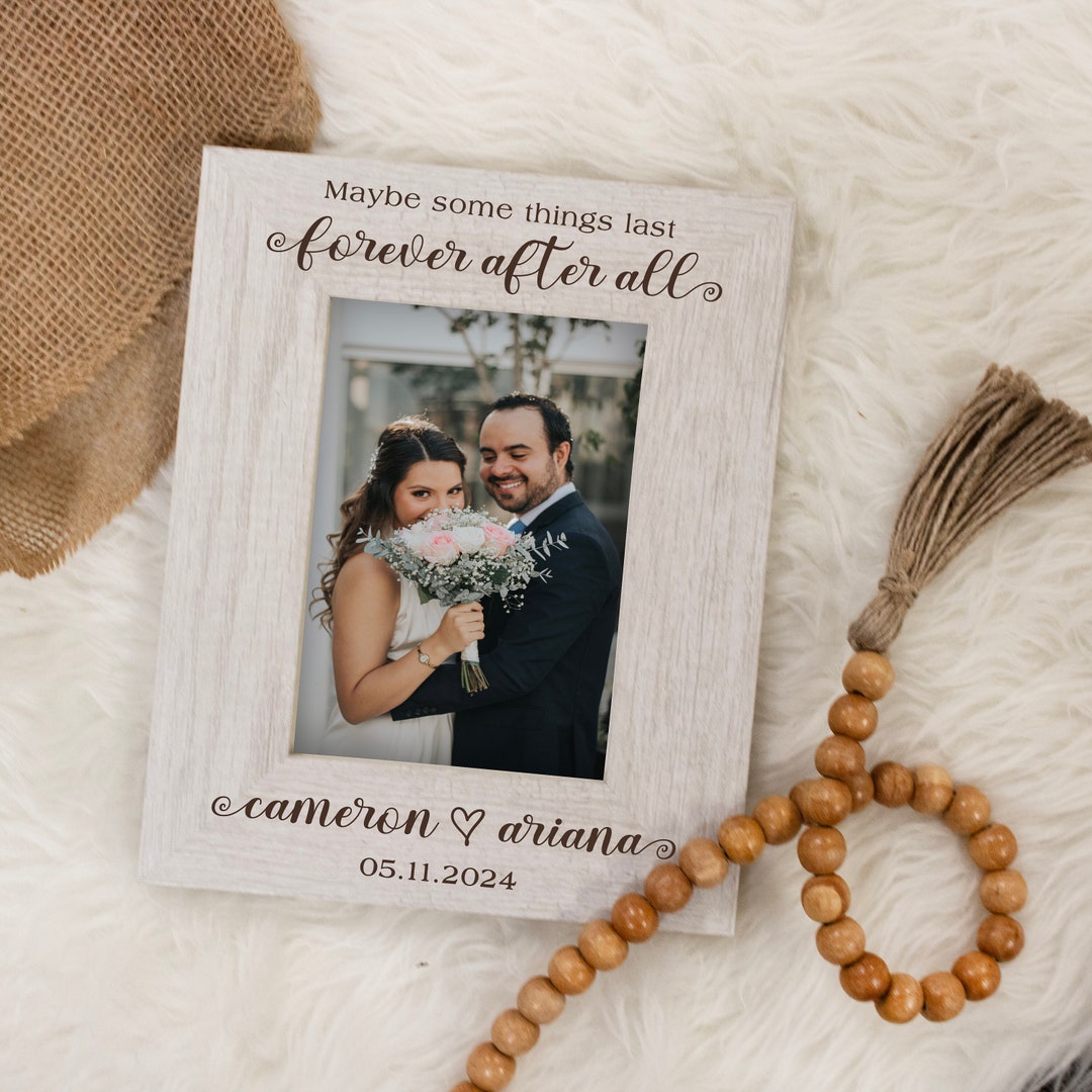 Personalized Wedding Picture Frame Forever After All Picture Frame ...