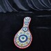 Handmade Evil Eye Ceramic Spoon Rest: Turkish Kitchen Decor - Etsy