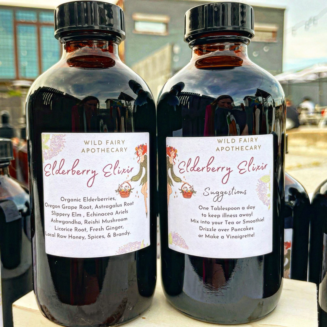 Elderberry Elixir - Etsy
