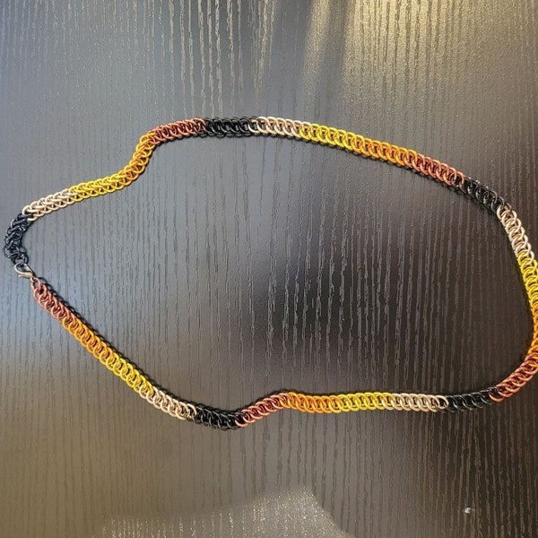 Chainmail Necklace - Etsy
