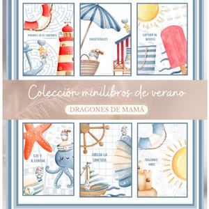 Imprimibles Colección Completa Minilibros De Verano - Etsy