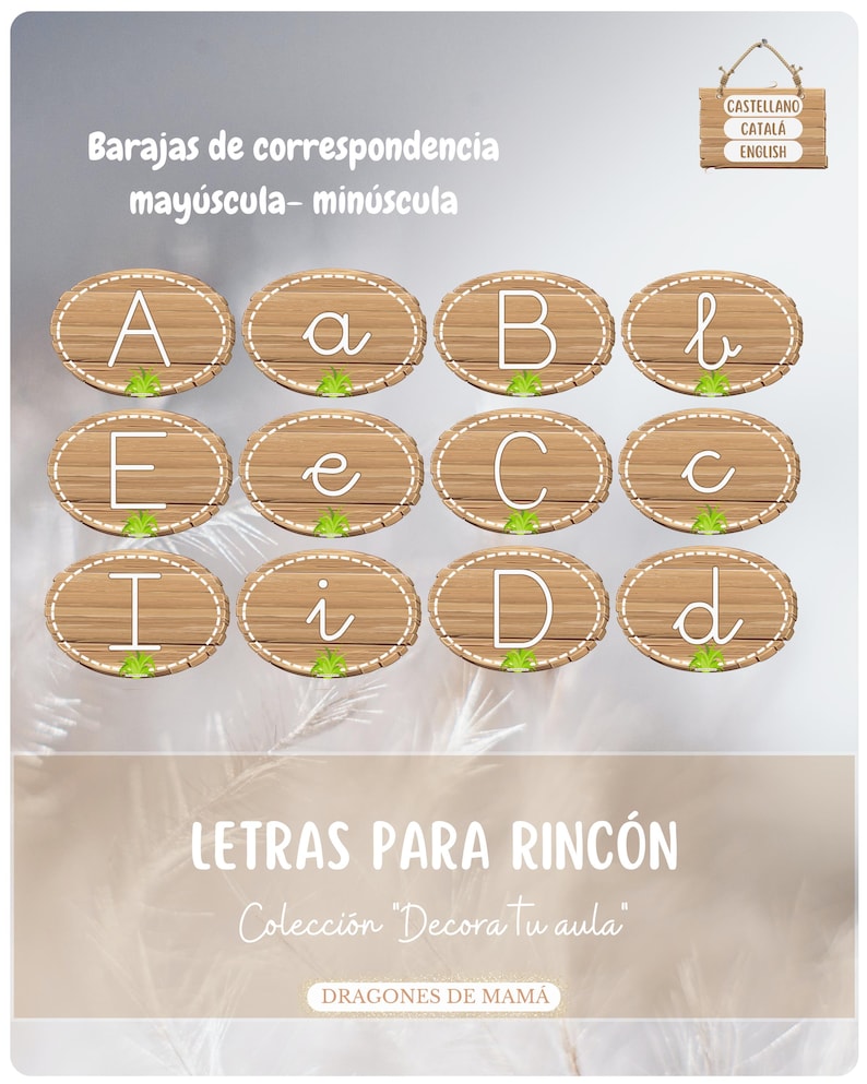 Imprimibles Letras Para Rincón - Etsy