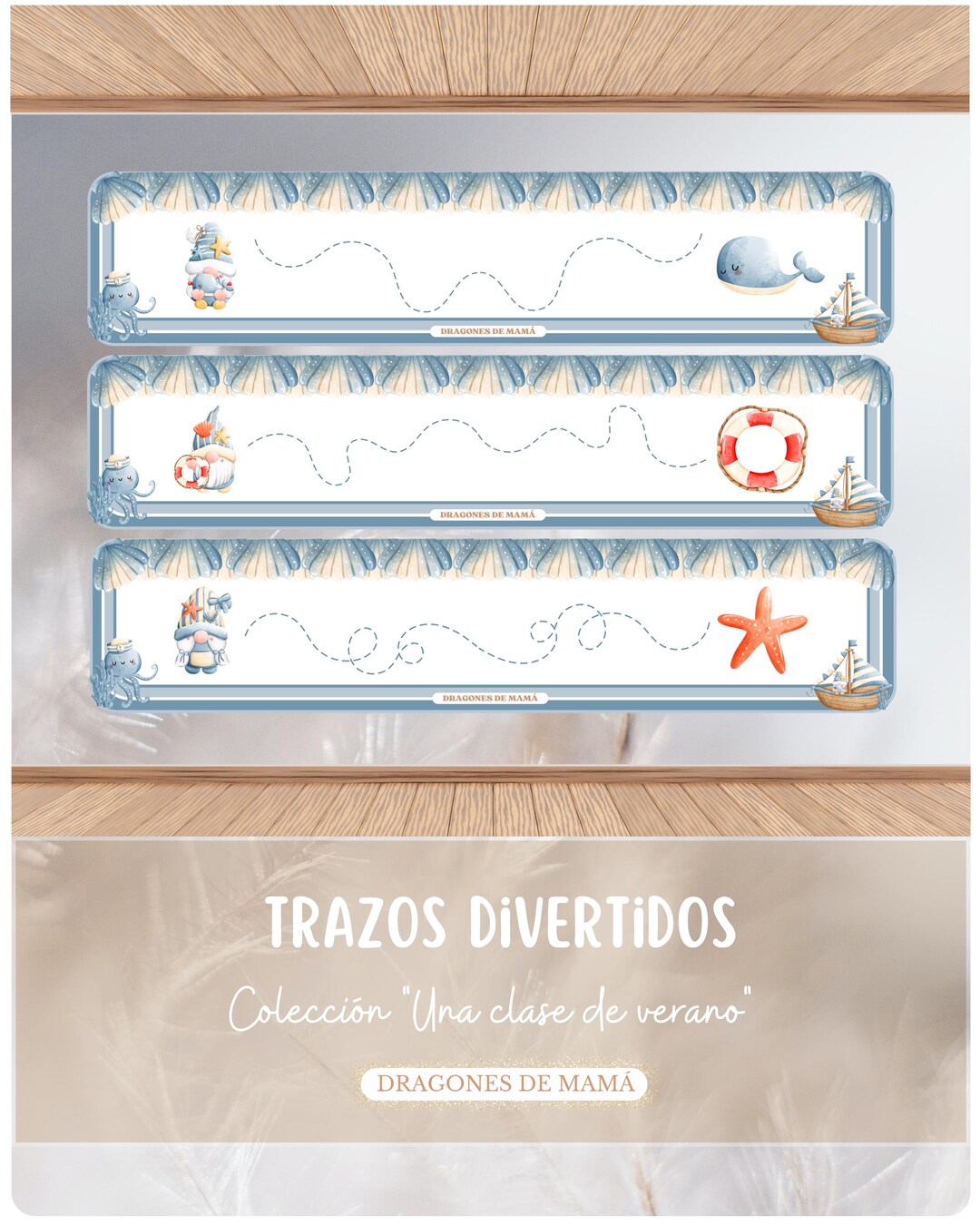 Imprimibles De Trazos Variados Verano - Etsy
