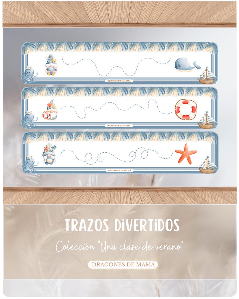 Imprimibles De Trazos Variados Verano - Etsy