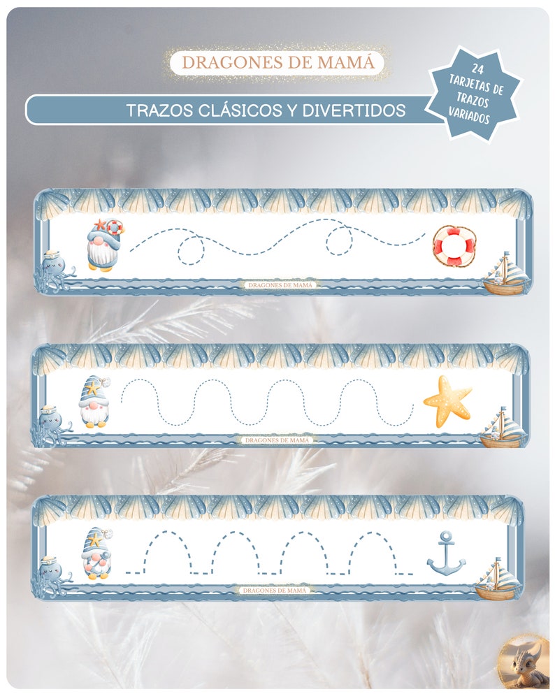 Imprimibles De Trazos Variados Verano - Etsy