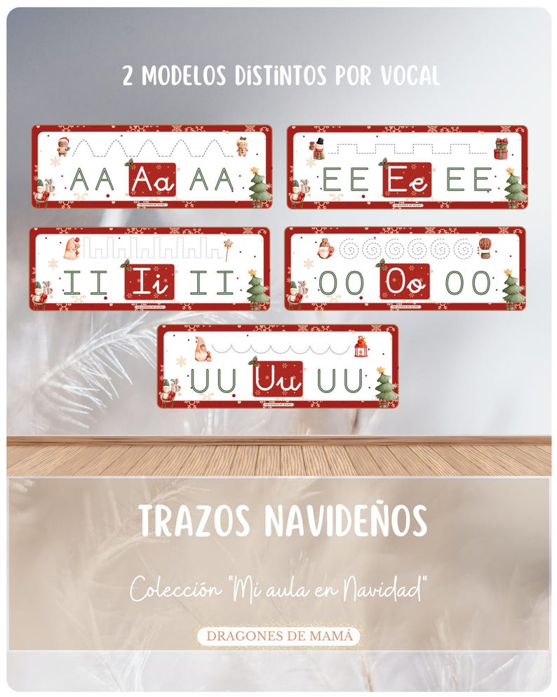 Imprimible De Trazos Navideños - Etsy