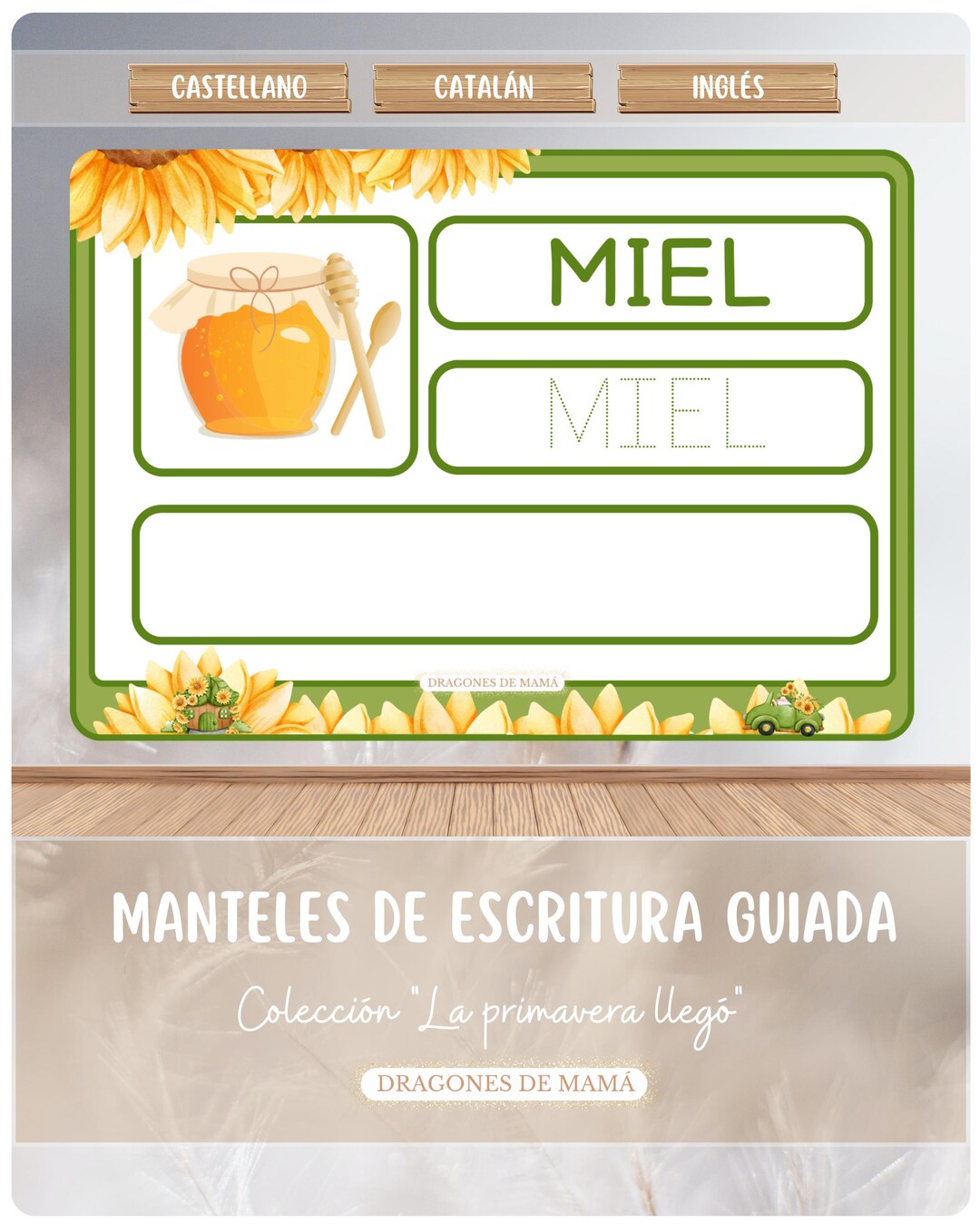 Imprimibles Láminas De Escritura Guiada - Etsy
