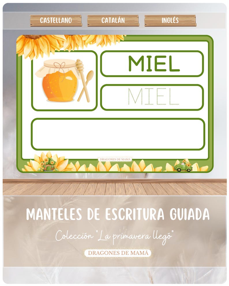 Imprimibles Láminas De Escritura Guiada - Etsy