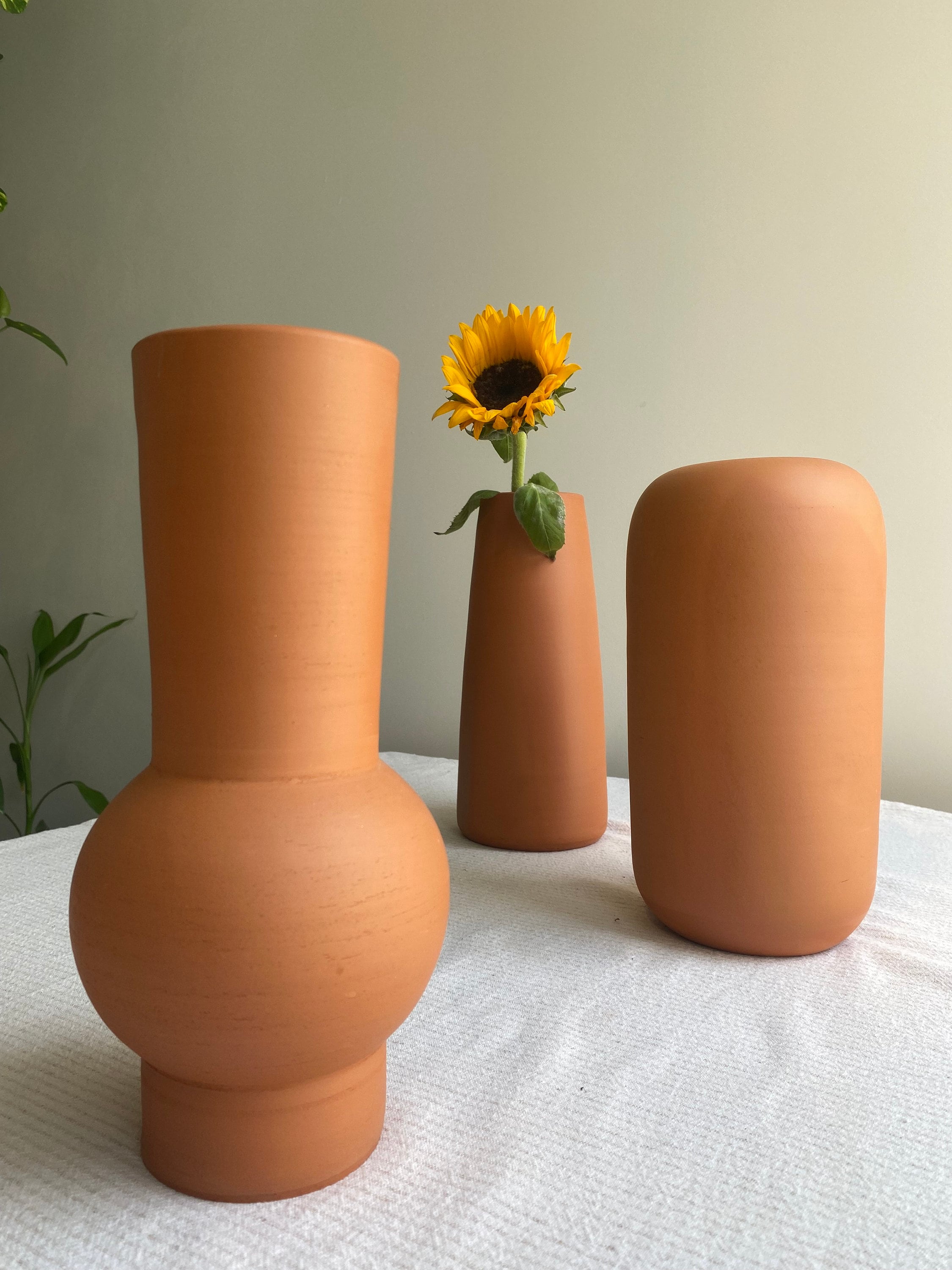Terracotta Vase,handmade Vase,pottery Vase,rustic Clay Vase,ceramic ...