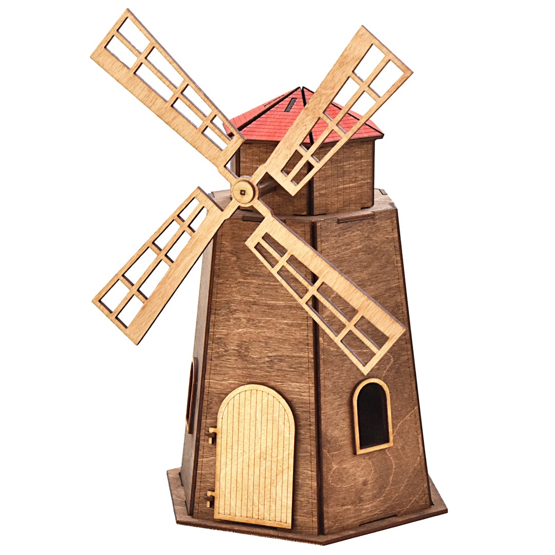 Wooden Windmill Handmade Windmill Toy Kids Birthday Gift Educational ...