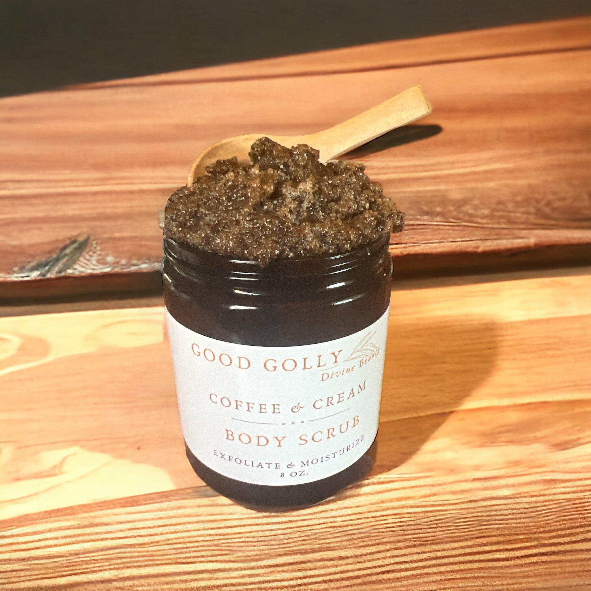 Coffee + Cream Hydrating Body Scrub | Firming | Smoothing | Stretch ...