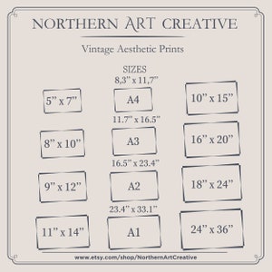 Neutral Christmas Tree Print, Muted Christmas Decor, Vintage Christmas ...