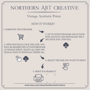 Neutral Christmas Tree Print, Muted Christmas Decor, Vintage Christmas ...