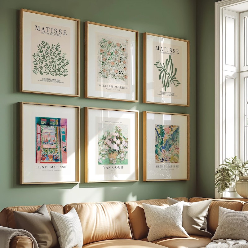 Matisse Rust Wall Art - Etsy