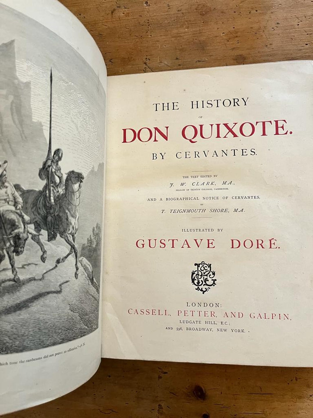 The History of Don Quixote Gustave Doré - Etsy