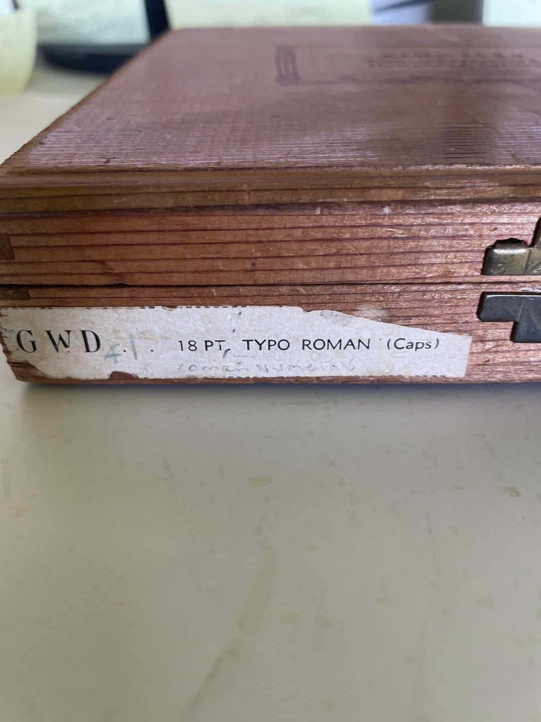 18 Pt. TYPO Roman Caps Font for Kingsley Imprinting Machine - Etsy