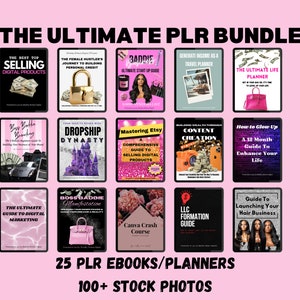 The Ultimate PLR Bundle, PLR Ebooks, Digital Planners, Stock Photos, Done for You Ebooks ...
