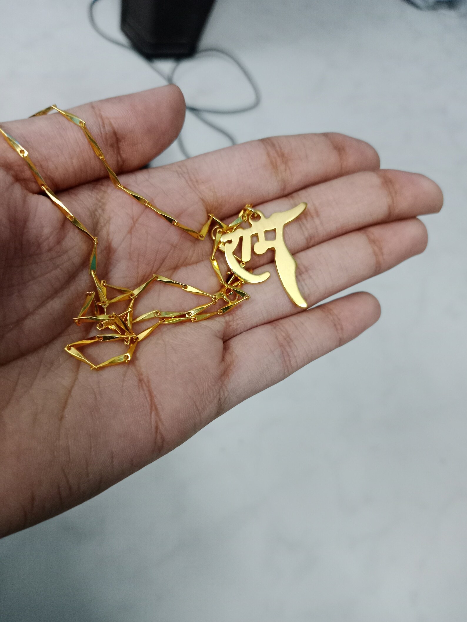 Ram Necklace, Ram Pendant, Ram Necklace With Gold Plated,hindus ...