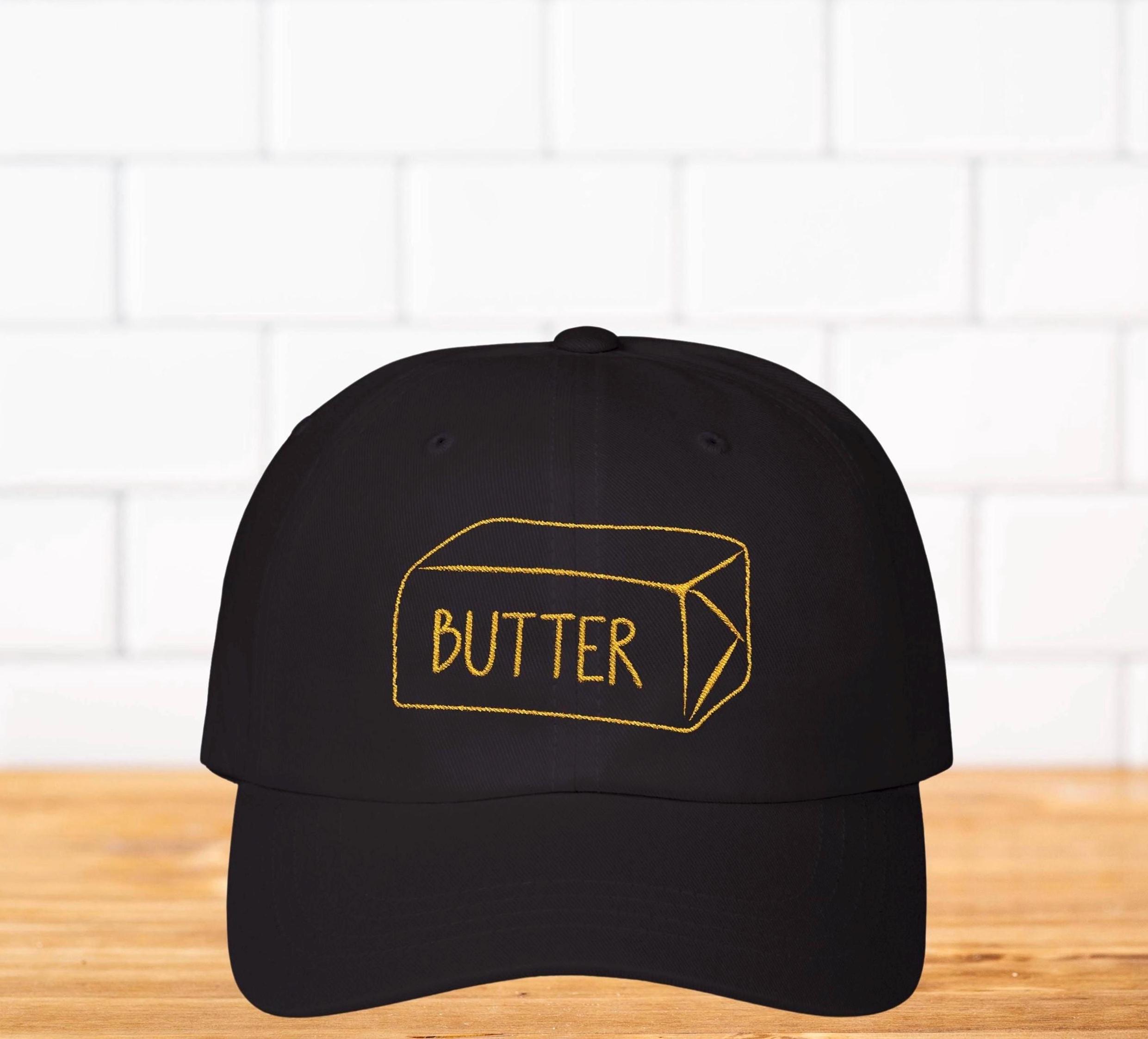Embroidered Butter Baseball Hat Butter Lover Classic Dad Cap ...