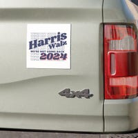 Kamala Harris 2024 Campaign Sticker / Harris for President Die-cut ...