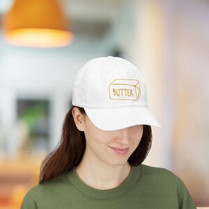 Embroidered Butter Baseball Hat Butter Lover Classic Dad Cap ...