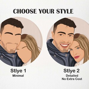 Custom Family Portrait, Personalized Illustration, Faceless Portrait ...