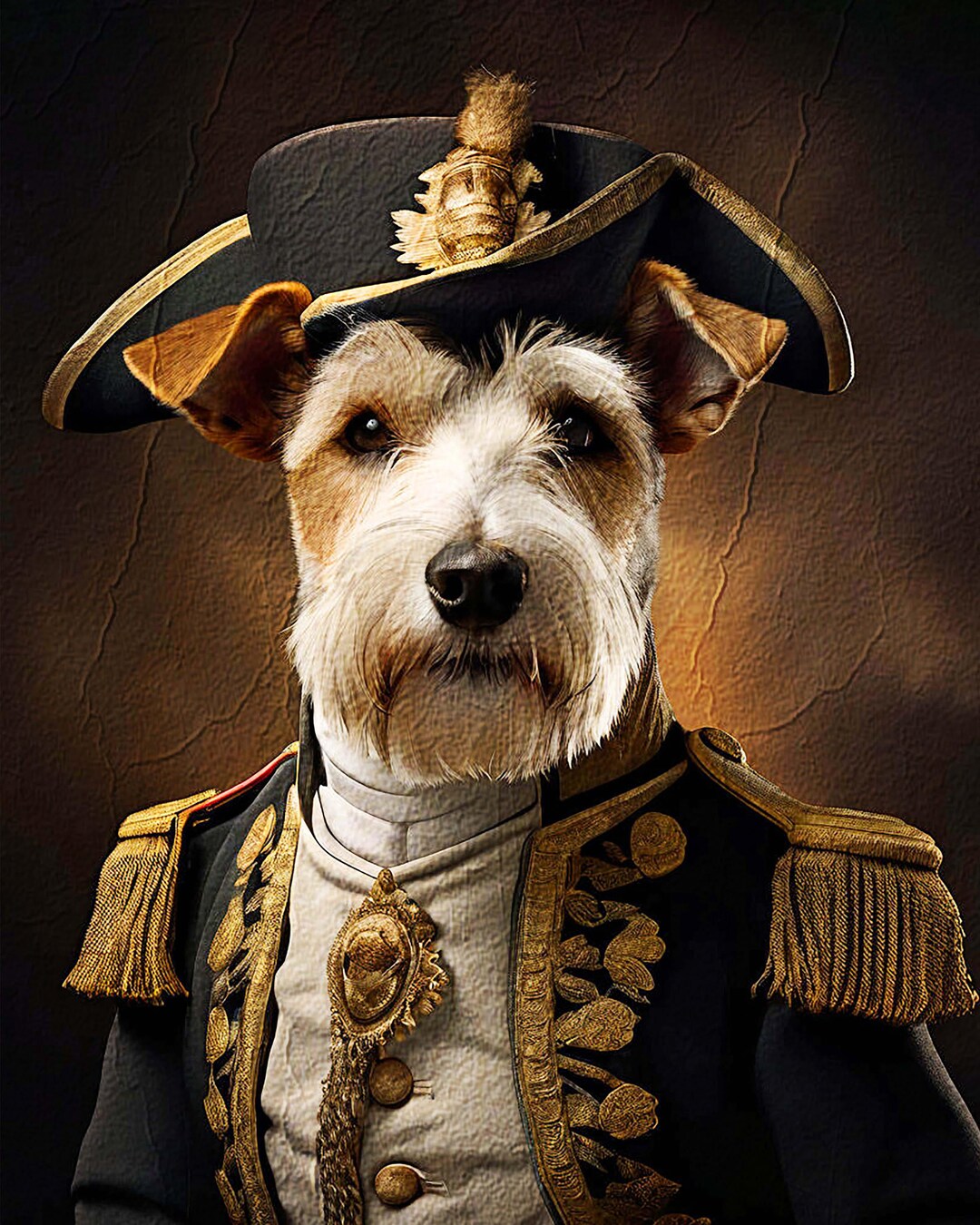 Custom Royal Pet Portraits Dog Cat Portrait, Transform Your Furry ...