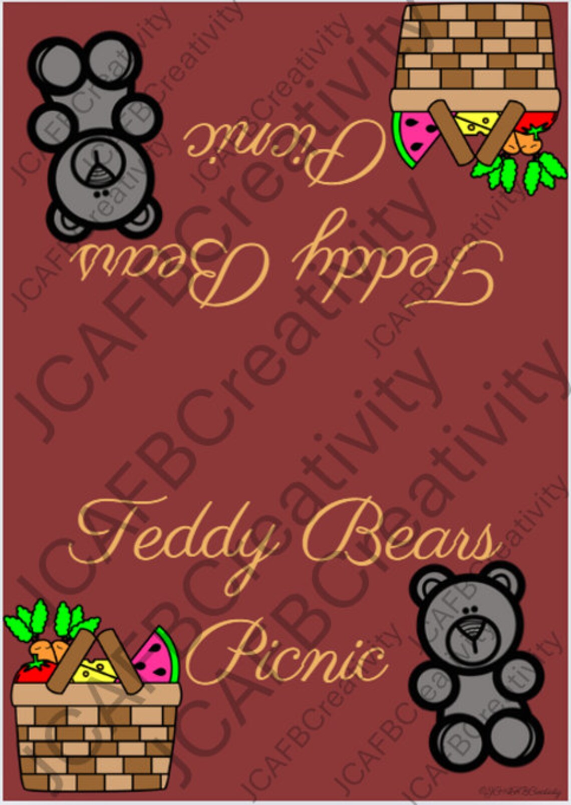Teddy Bears Picnic Resources - Etsy