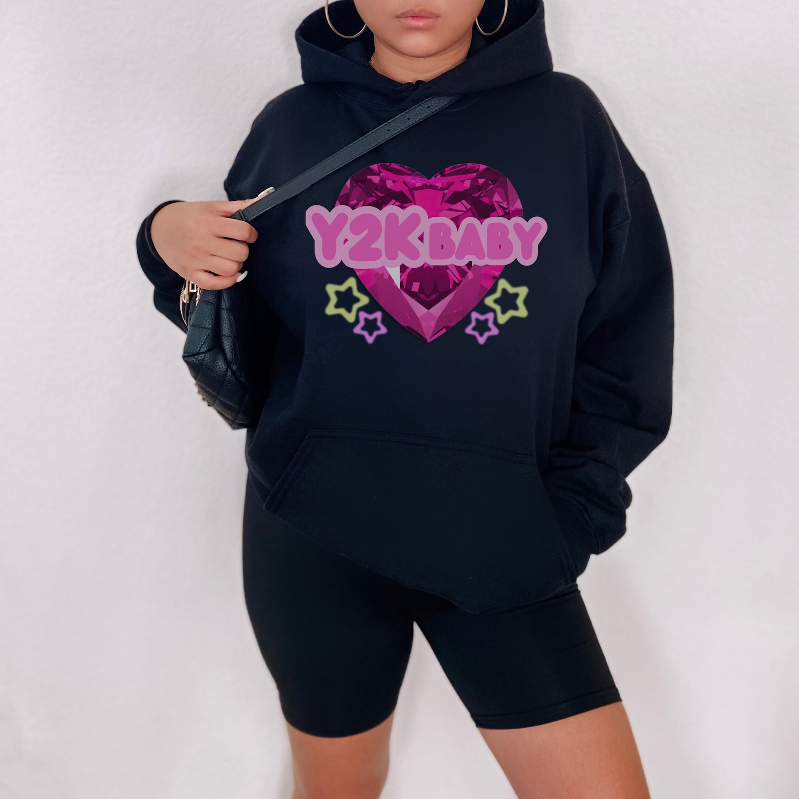 Y2k Baby Hoodie Vintage 2000s Aesthetic Y2k Preppy Clothing Y2k Vintage ...