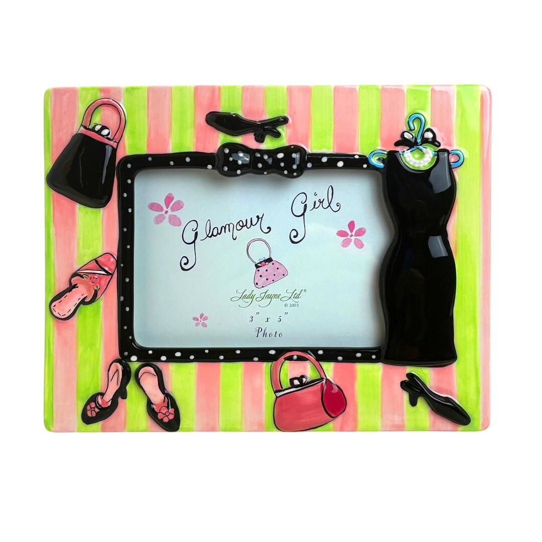 Vintage Lady Jayne LTD Glamour Girls Photo Frame for 3x5 Inch Photo New ...