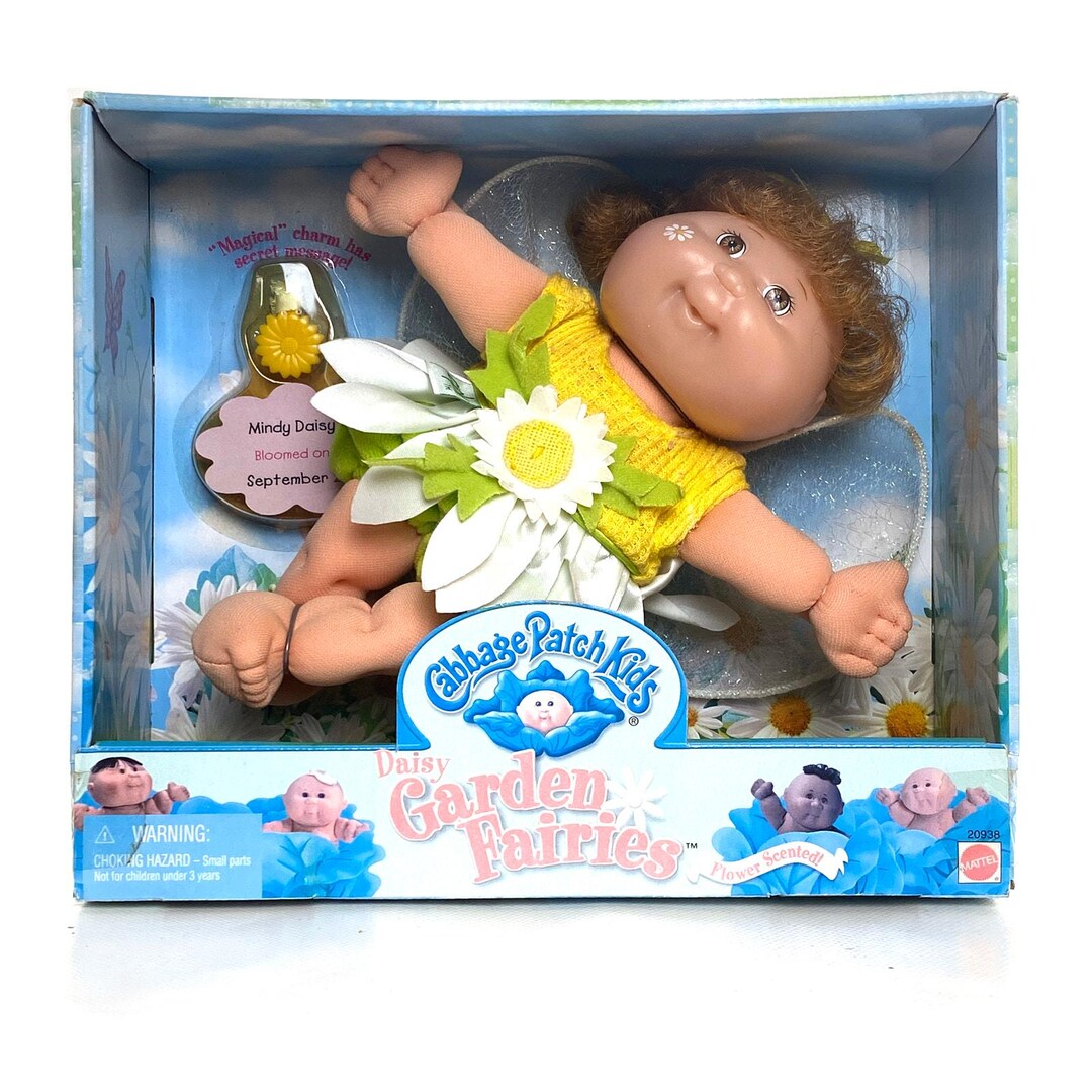 Cabbage Patch Kids Daisy Garden Fairies Mindy Daisy Bloomed on Sept 2 NIB Vtg - Etsy